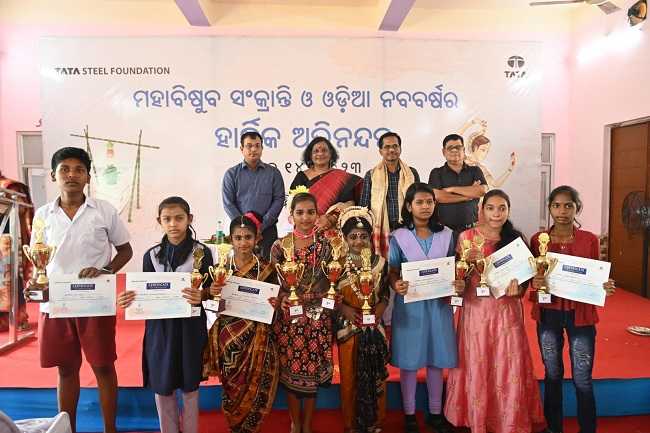 Tata Steel Meramandali observes Odia New Year with fervour- Fast Mail News